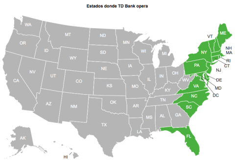TD Bank en Español y Servicio al Cliente | Banqos.com