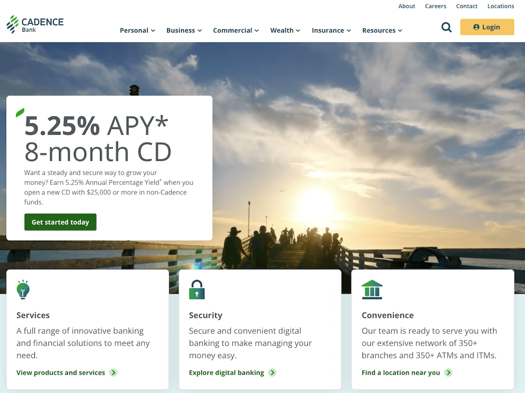Cadence Bank en Español y Servicio al Cliente | Banqos.com